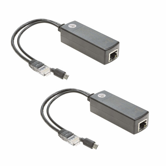 GetUSCart- UCTRONICS for Raspberry Pi PoE Splitter 5V [2-Pack] - Active ...