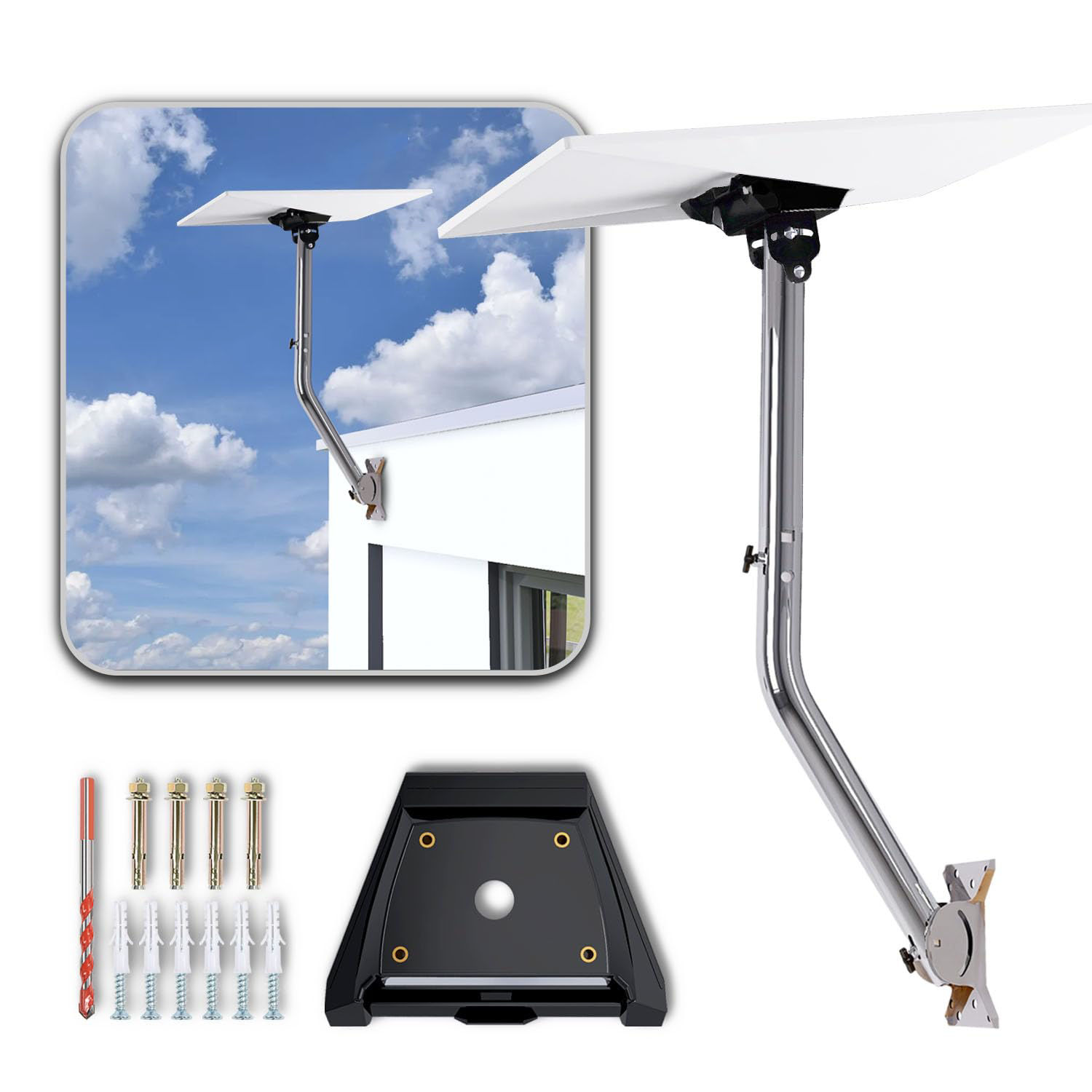 GetUSCart- Adjustable Starlink Mounting Kit Gen 3, Ybervont Starlink ...