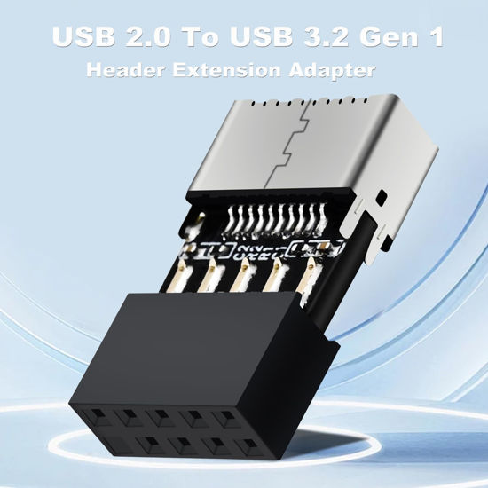 GetUSCart- COMeap USB 2.0 to USB 3.2 Gen 1 Header Adapter for Mainboard ...