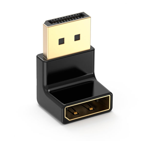 GetUSCart- Cable Matters 4K@240Hz Right Angle DisplayPort 1.4 Adapter ...