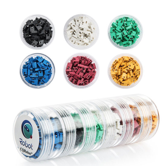 GetUSCart- 600 Pieces Standard Computer Jumper Caps Header Pin Shunt ...