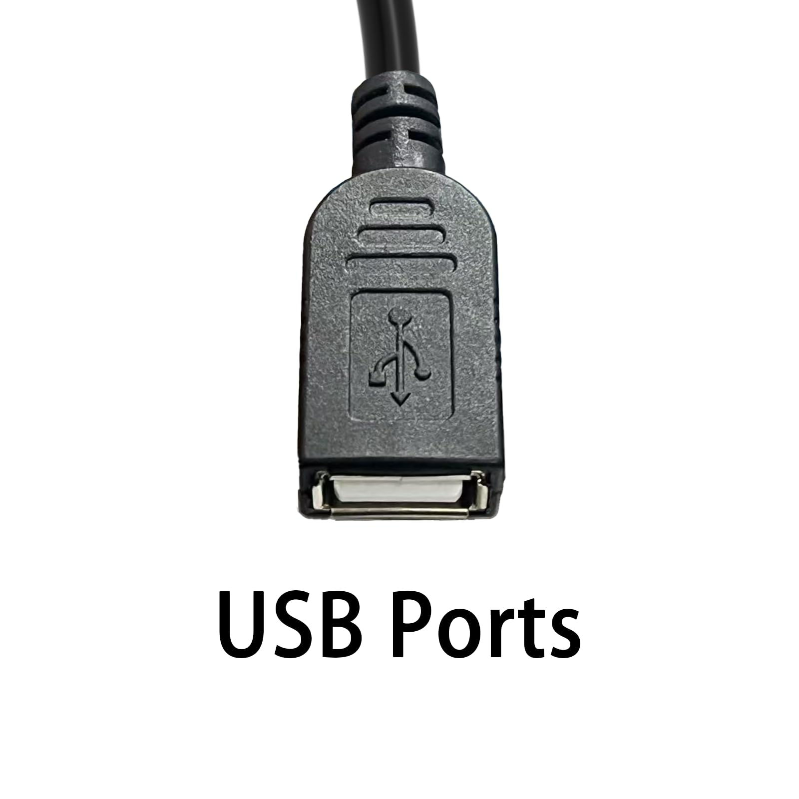GetUSCart- SYGGDERS RJ11 to USB Adapter, RJ116p4c to USB Female Cable ...