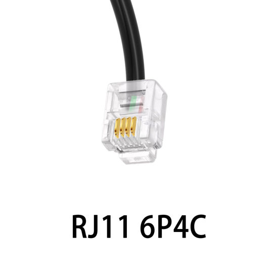 GetUSCart- SYGGDERS RJ11 to USB Adapter, RJ116p4c to USB Female Cable ...