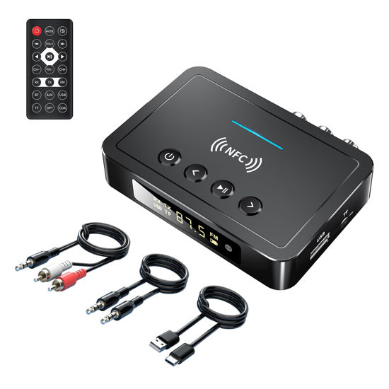 GetUSCart- Bluetooth Audio Adapter Transmitter Receiver and FM ...