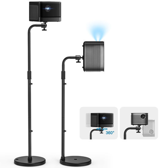 GetUSCart- BAISHUN Projector Floor Stand with 1/4 Inch Thread ...