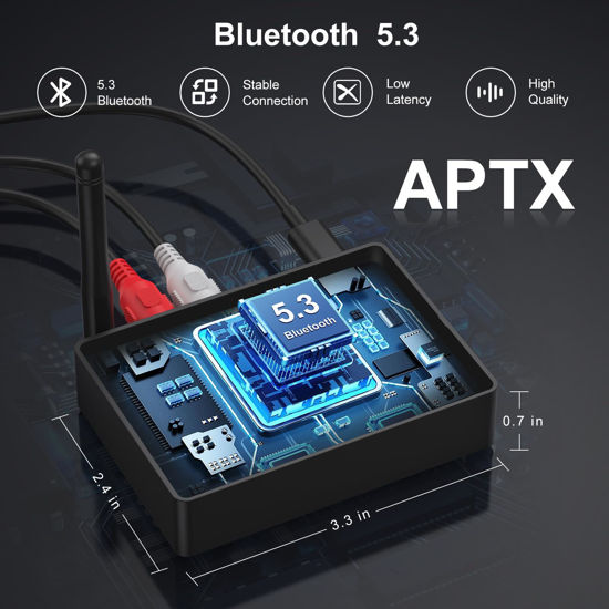 GetUSCart- Ankilo Bluetooth Transmitter for TV, Bluetooth 5.3 ...