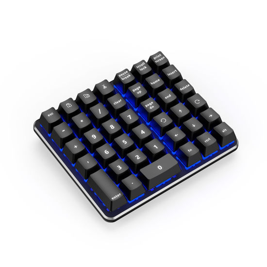 GetUSCart- SurnQiee Left-Handed Mechanical Numeric Keypad, Hot-Swap LED ...