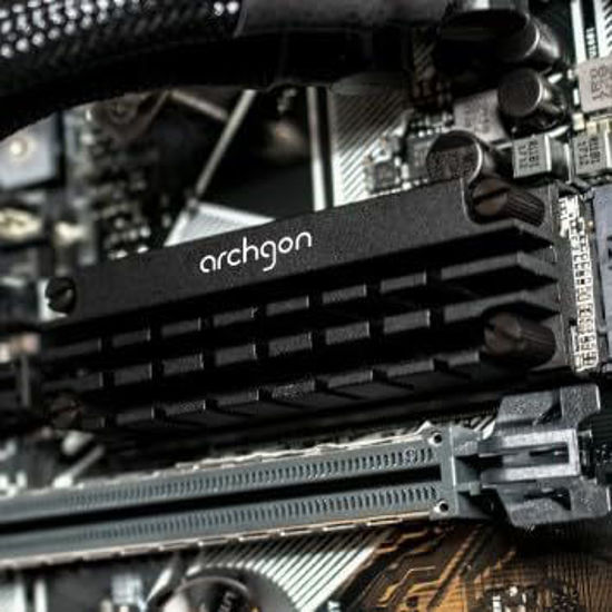 GetUSCart- Archgon HS-1110 SSD Heatsink Cooler for PCIe NVMe M.2 2280 ...