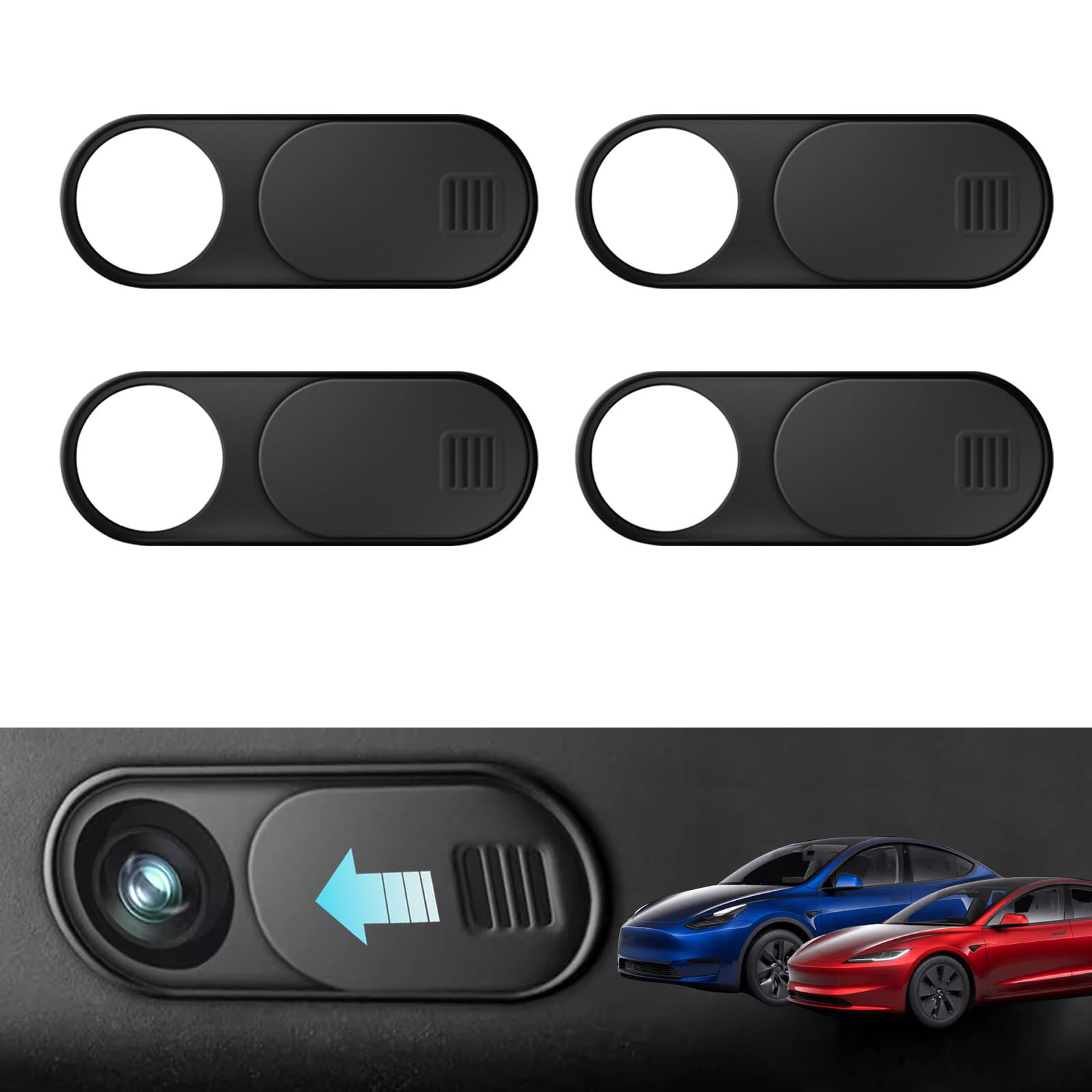 GetUSCart- 4Pack Camera Cover Slide Ultra-Thin Webcam Cover Slide ...