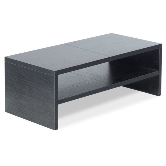 GetUSCart- TEAMIX 2 Tiers Wooden Desktop Monitor Stand Riser 20 Inch ...