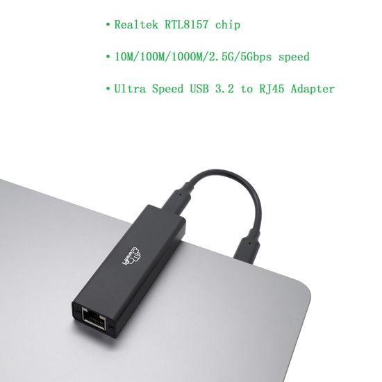 GetUSCart- WisdPi USB 5Gbps Ethernet Adapter, Ultra Speed USB 3.2 to ...