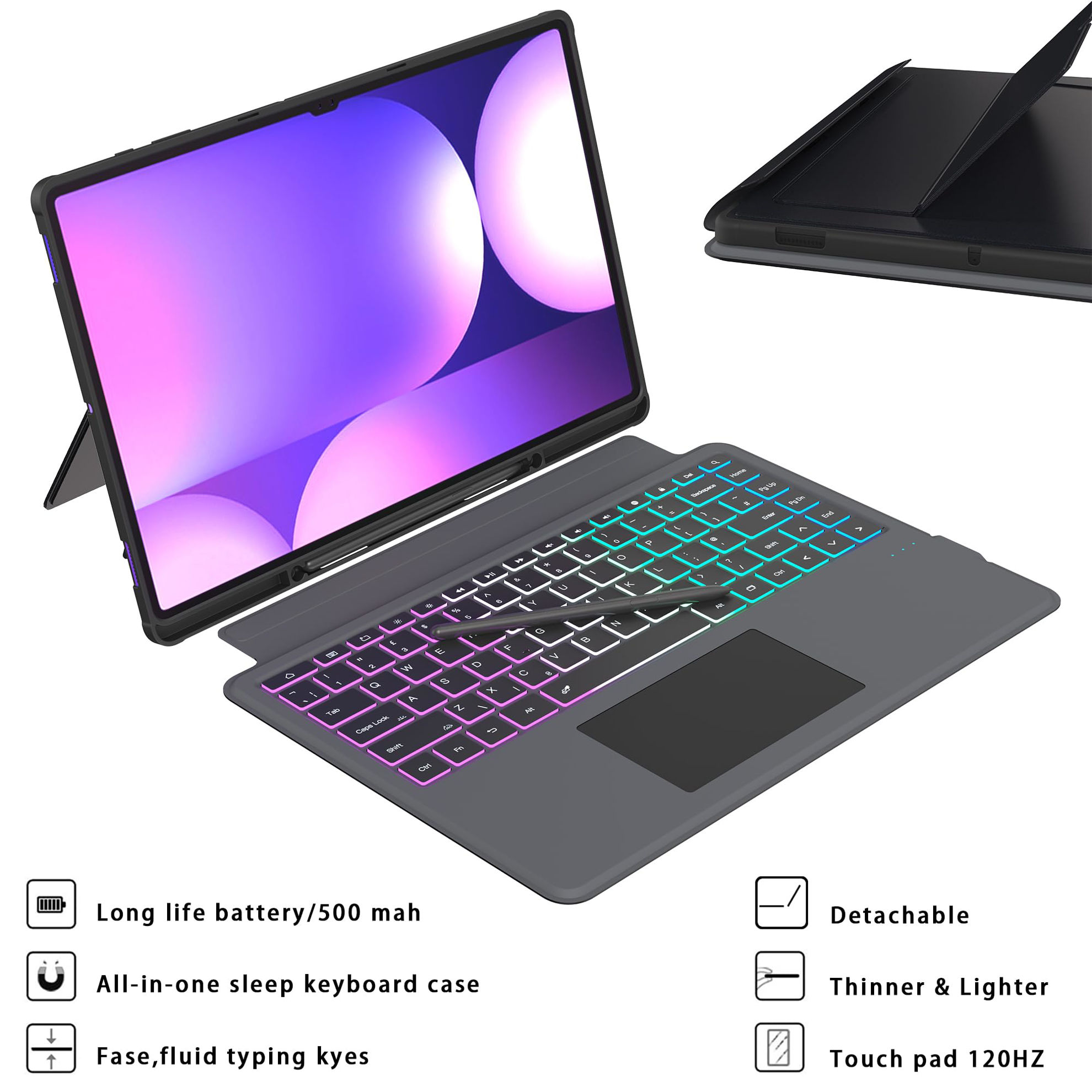 GetUSCart- for Samsung Galaxy Tab S9 Ultra/S8 Ultra/S10 Ultra 14.6 ...