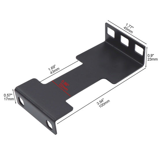 GetUSCart- Aiwaiufu Server Rack Depth Extender, 1U Recessed Rack ...