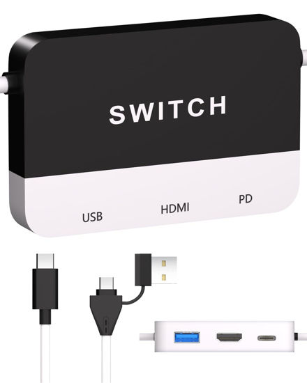 GetUSCart- Switch Dock Capture Card for Nintendo Switch 2 in 1, Both A ...