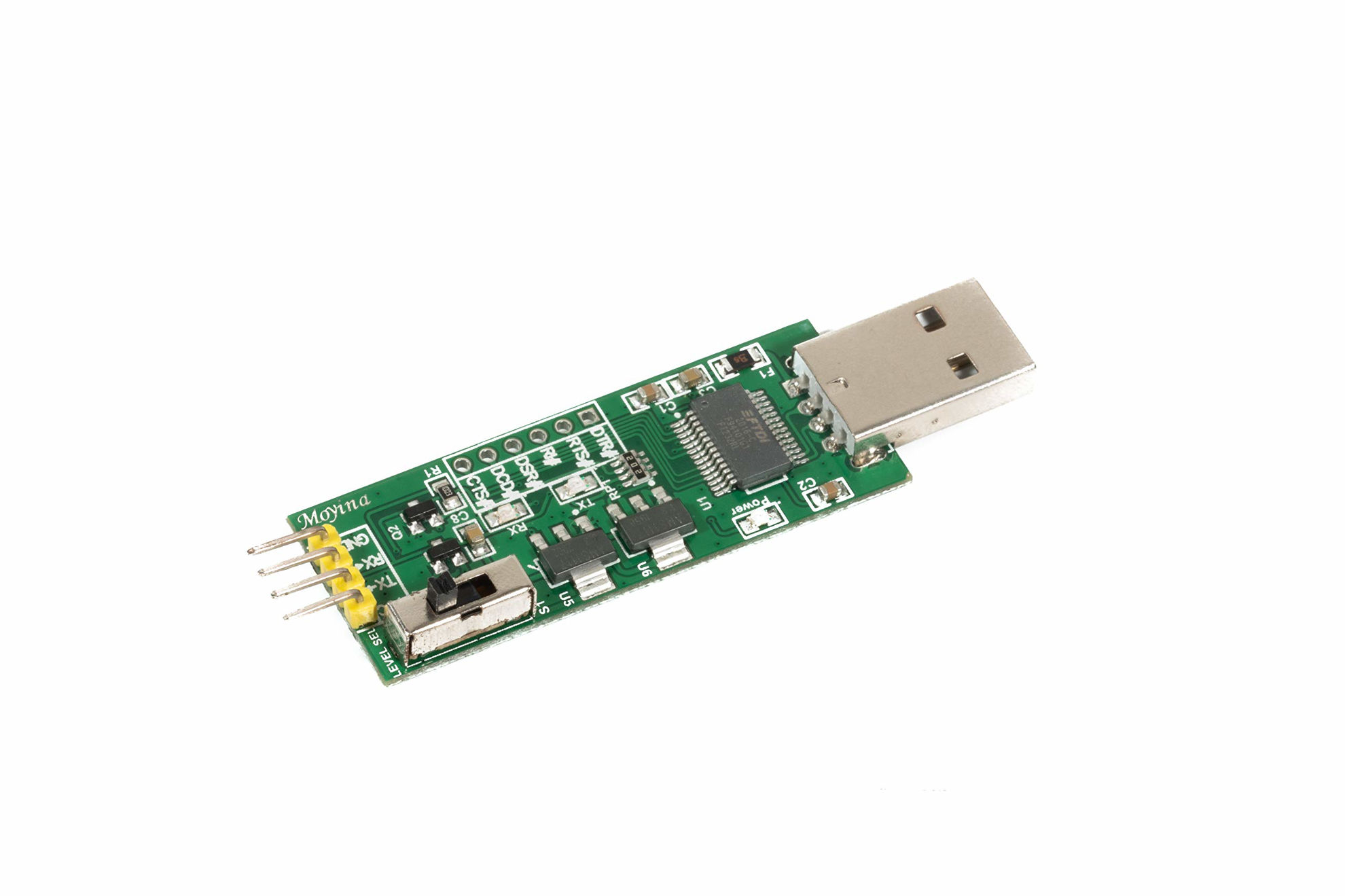 GetUSCart- USB to TTL Serial Converter Adapter 1.8V 3.3V 5V FT232RL for ...