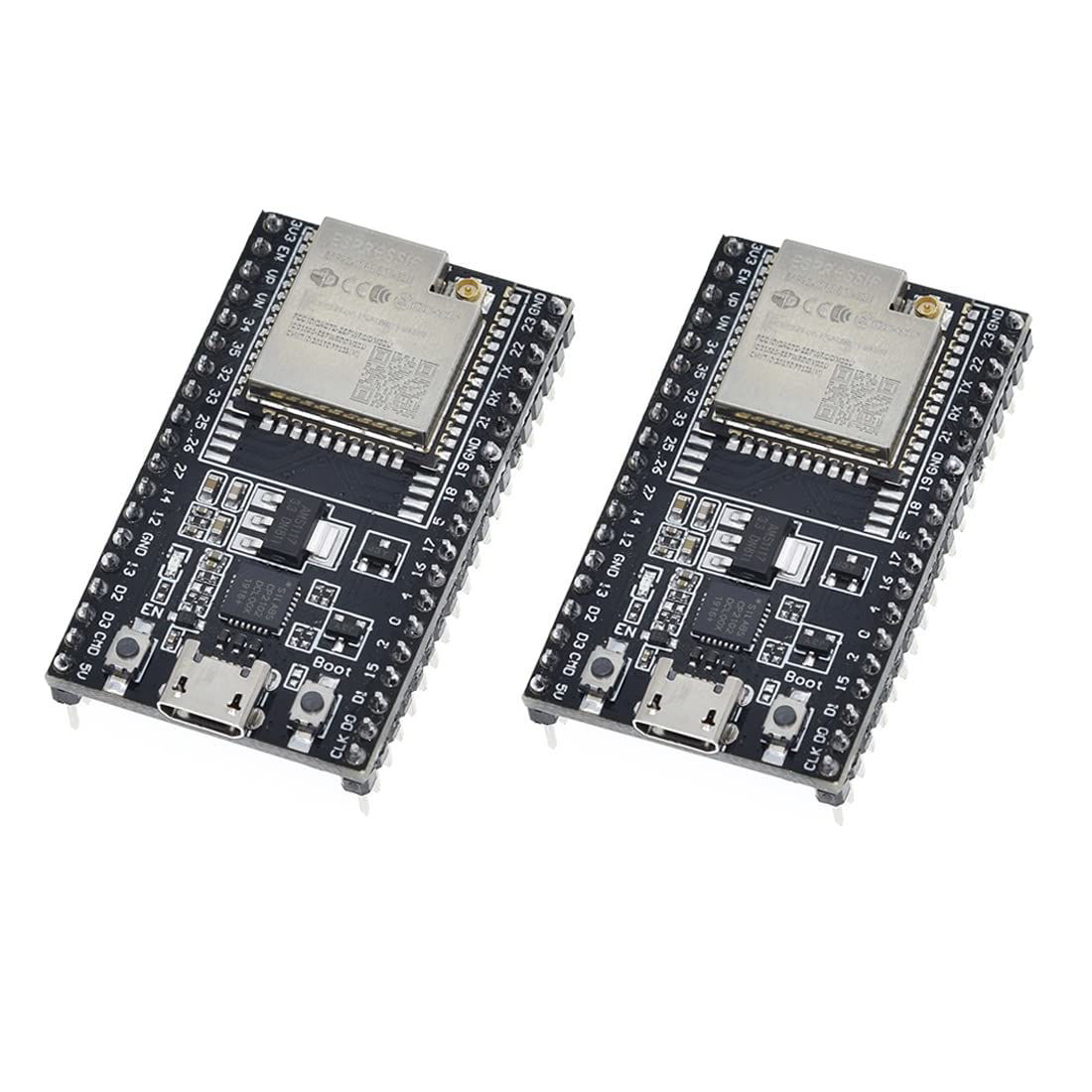 Getuscart Hiletgo 2pcs Esp32 Devkitc Esp32 32u Core Board Esp32 Esp 32 Esp32u Development Board