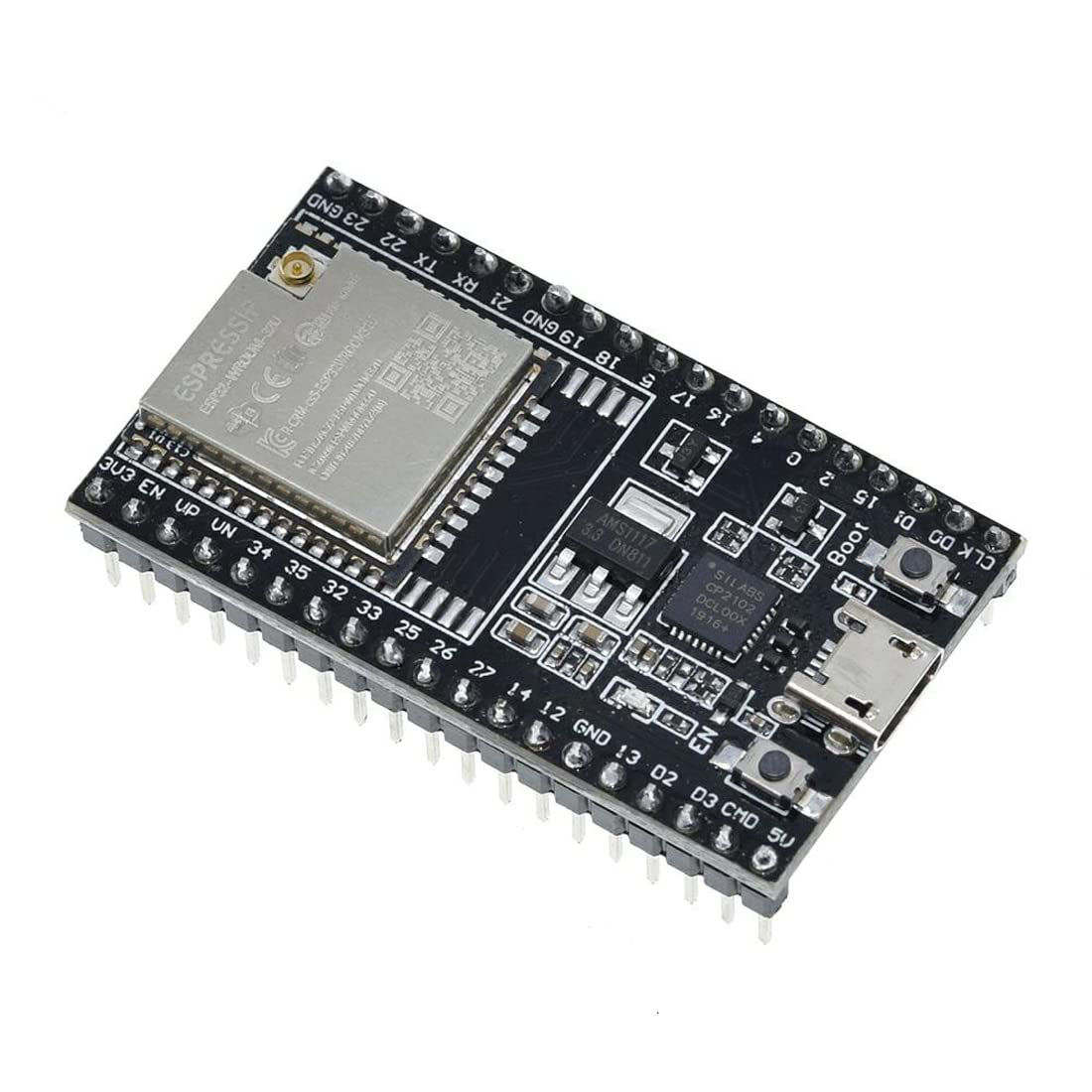 Getuscart Hiletgo 2pcs Esp32 Devkitc Esp32 32u Core Board Esp32 Esp 32 Esp32u Development Board
