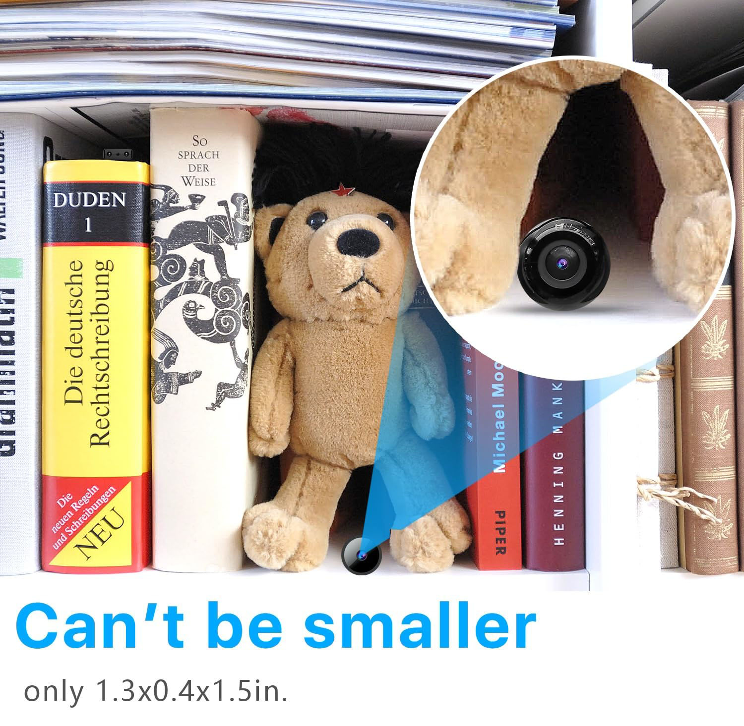 GetUSCart- 2023New Smallest Wireless WiFi Camera,HD1080P Spy Camera ...