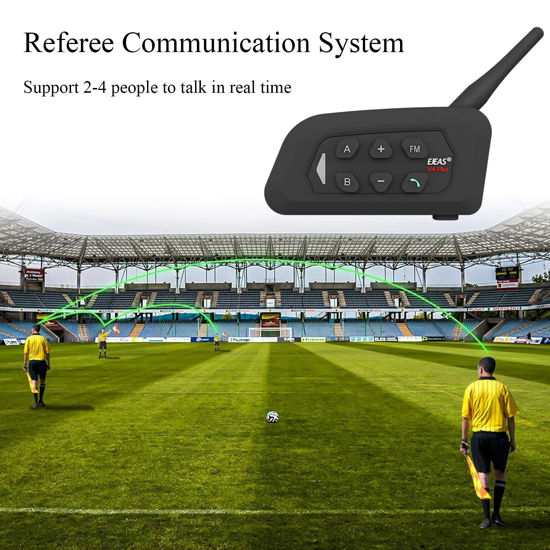 GetUSCart- MIMIRACLE Referee Headset, Type C Left Ear Referee ...