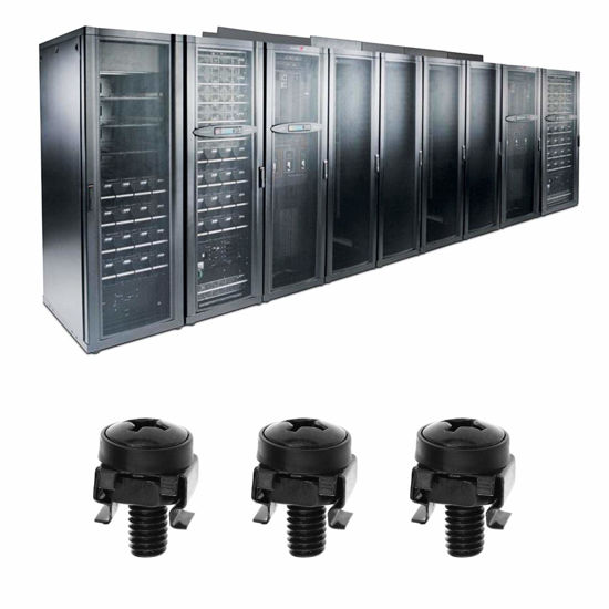 GetUSCart- Create idea 50 Pack M6 Cage Nuts and Bolts Screws Washers ...