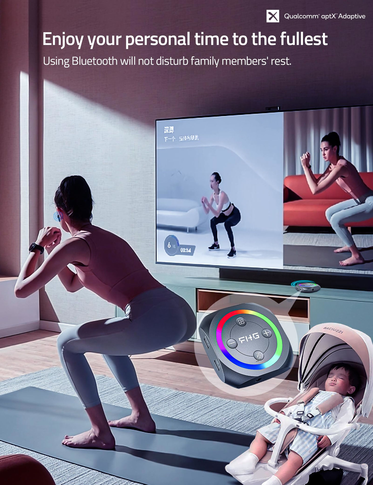 GetUSCart- FHG Bluetooth dongle for PC, Bluetooth Transmitter with USB ...