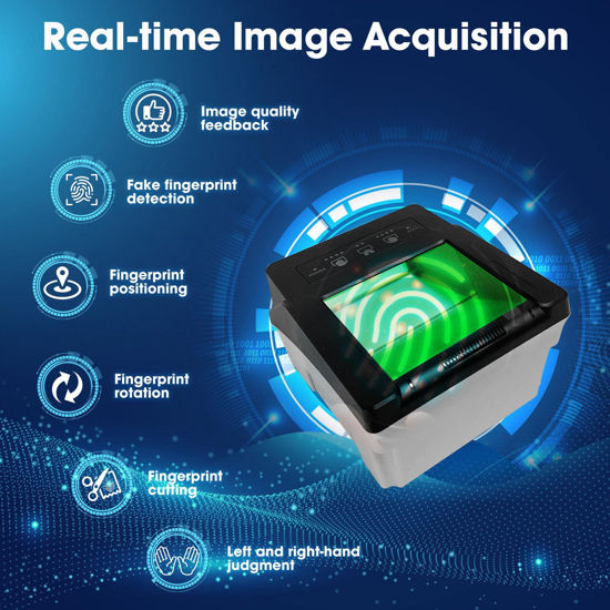 GetUSCart- YUUSFJI JYDF500 Fingerprint Reader Livescanner Ultra-Thin ...