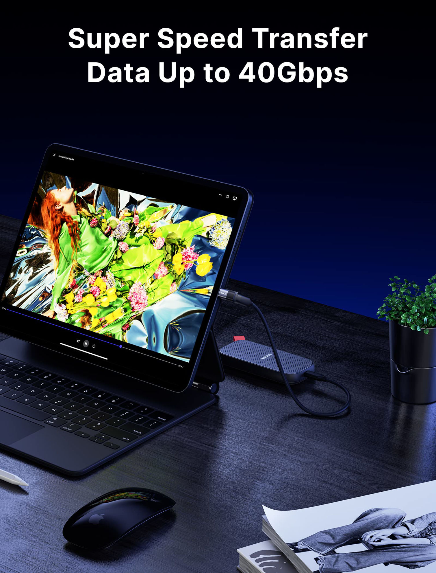 GetUSCart- JSAUX 90 Degree USB-C Male to USB-C Female Adapter, 100W ...