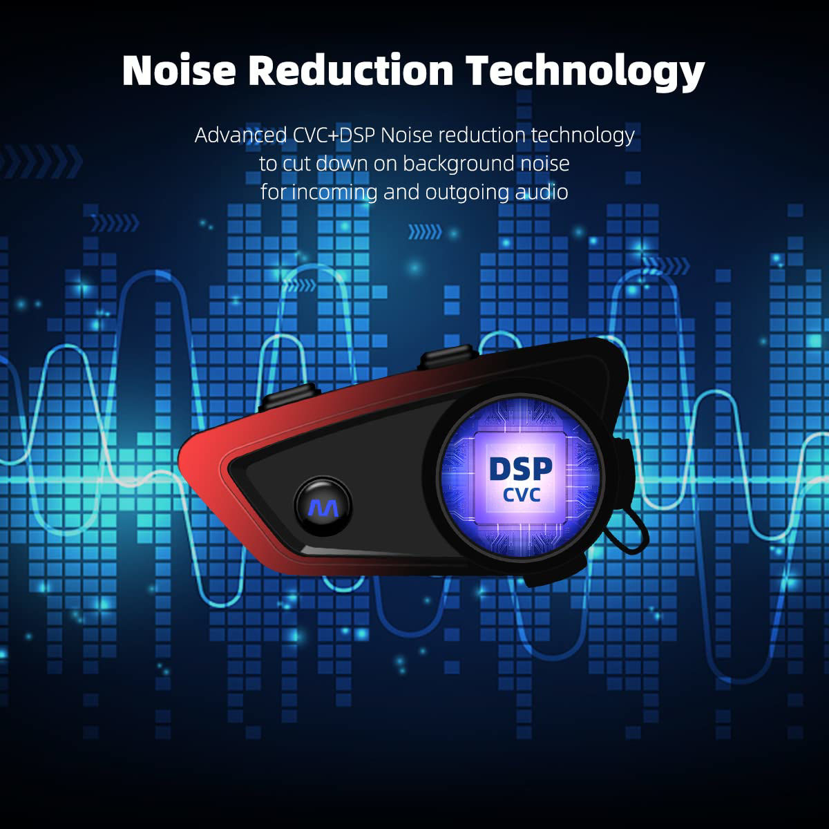 GetUSCart- Motorcycle Bluetooth Headset, Bluetooth Helmet Intercom ...