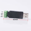 GetUSCart- Usangreen USB to RS232 Serial Adapter 4 Pin Terminal Block TXD RXD GND VCC Pinout ...