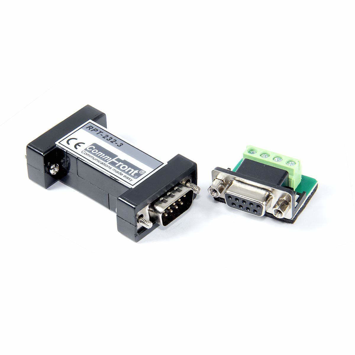GetUSCart- COMMFRONT Industrial Opto-Isolated RS232 Repeater / RS232 ...