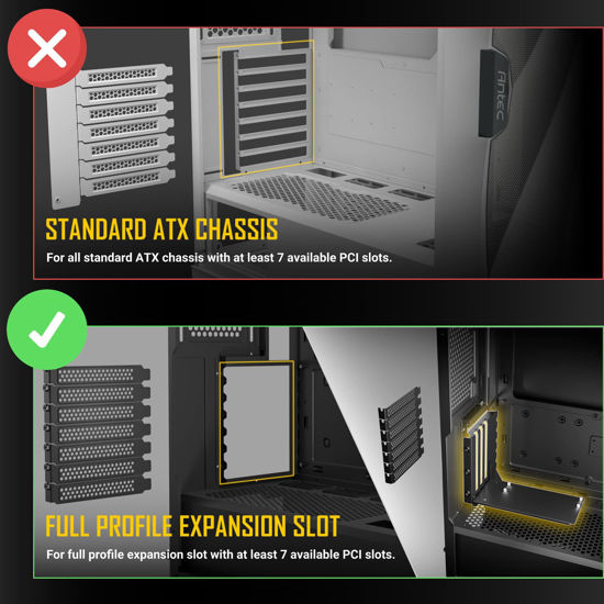 GetUSCart- Antec Vertical GPU Mount, 5V-3Pin RGB GPU Vertical Mount ...