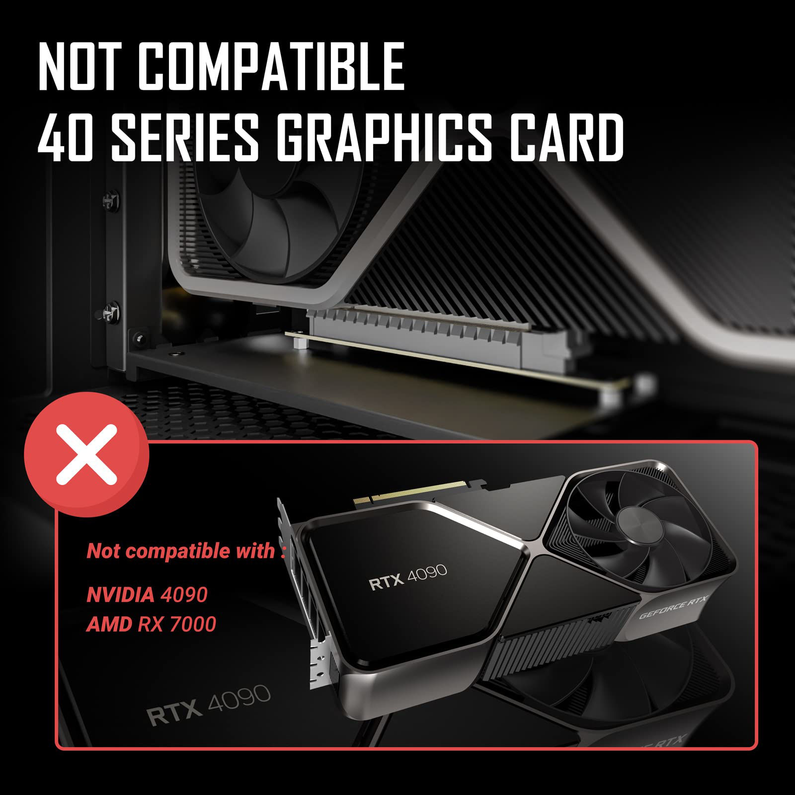 GetUSCart- Antec Vertical GPU Mount, 5V-3Pin RGB GPU Vertical Mount ...