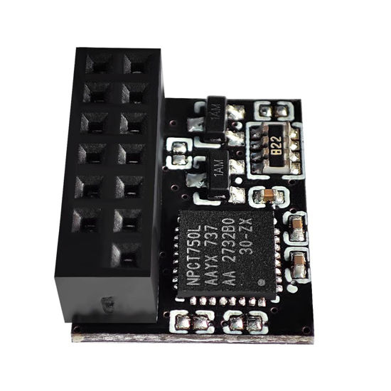 GetUSCart- NewHail TPM2.0 Module TPM-SPI 14Pin Module with Nuvoton ...