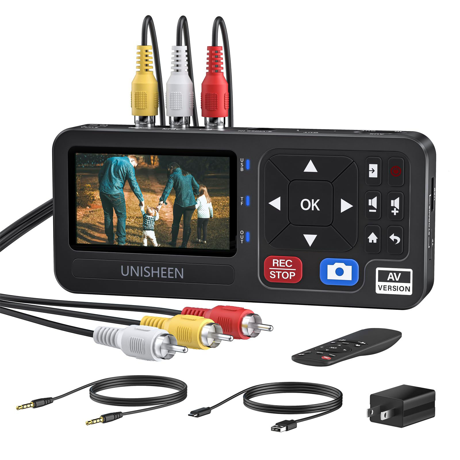 GetUSCart- UNISHEEN VHS to Digital Converter - Add Battery Holder ...
