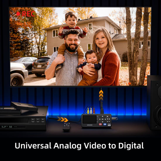 GetUSCart- UNISHEEN VHS to Digital Converter - Add Battery Holder ...