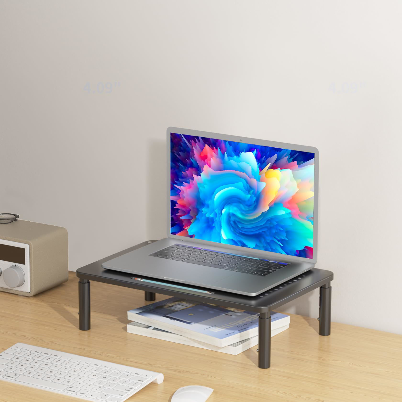 GetUSCart- UPGRAVITY Monitor Stand for Desk,3 Height Adjustable ...