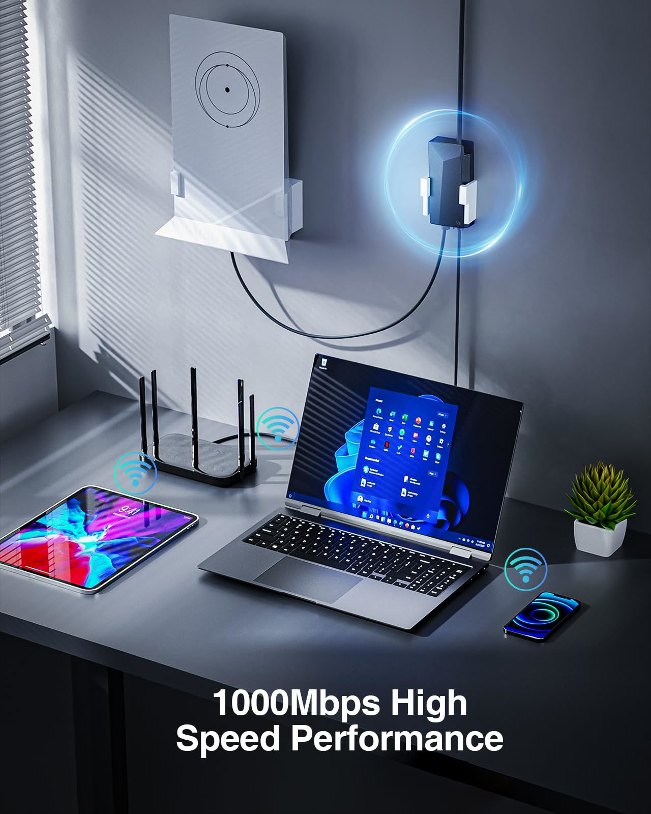 GetUSCart- New-Gen for Starlink Ethernet Adapter V2 - Satellite ...