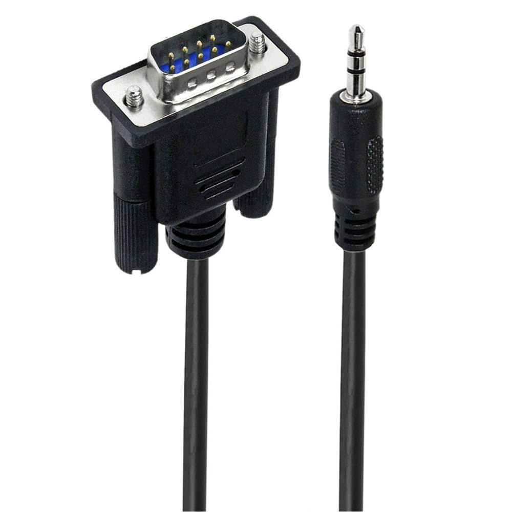 GetUSCart- MTUERANC 3.5mm to RS232 Serial Adapter, 1/8 inch Male Plug ...