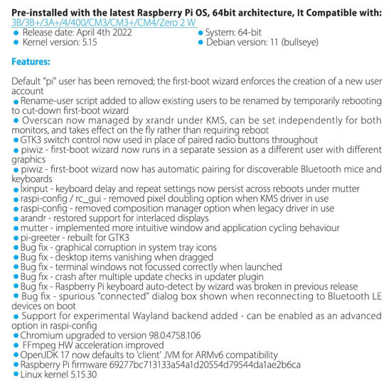 GetUSCart- GeeekPi Preloaded (RPI OS) Card for Raspberry Pi,Class 10 ...