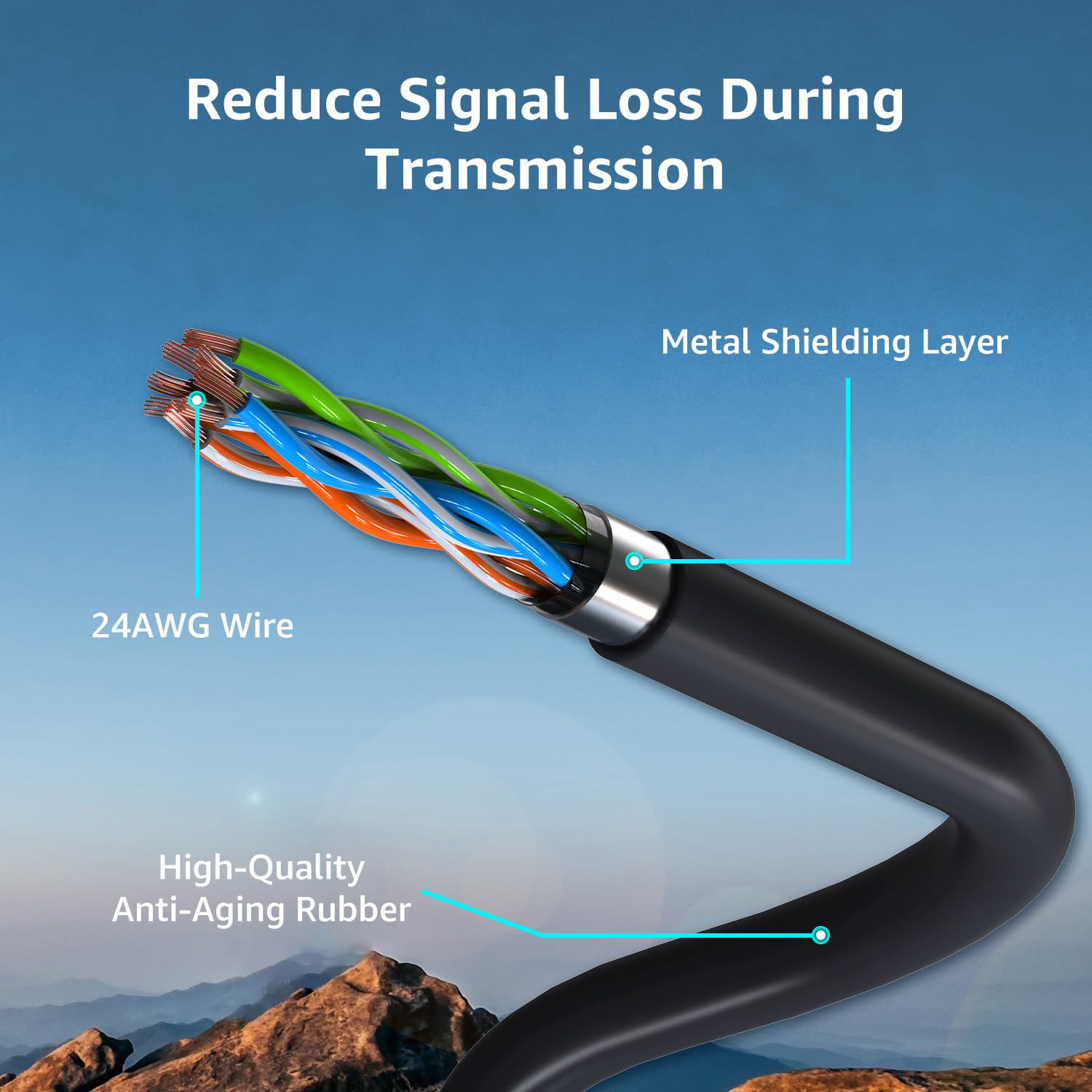 GetUSCart- Starlink Cable RJ45 Connector, Starlink Cable SPX to RJ45 ...
