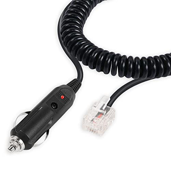GetUSCart- PNGKNYOCN Radar Detector Coiled Power Cord,12V Car Cigarette ...