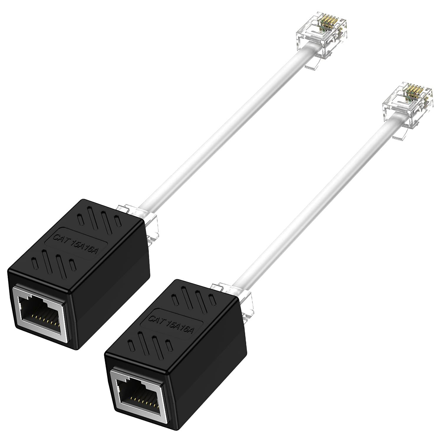 GetUSCart- SZMXUCK Ethernet to Phone Line Adapter (2 Pack),Phone Line ...