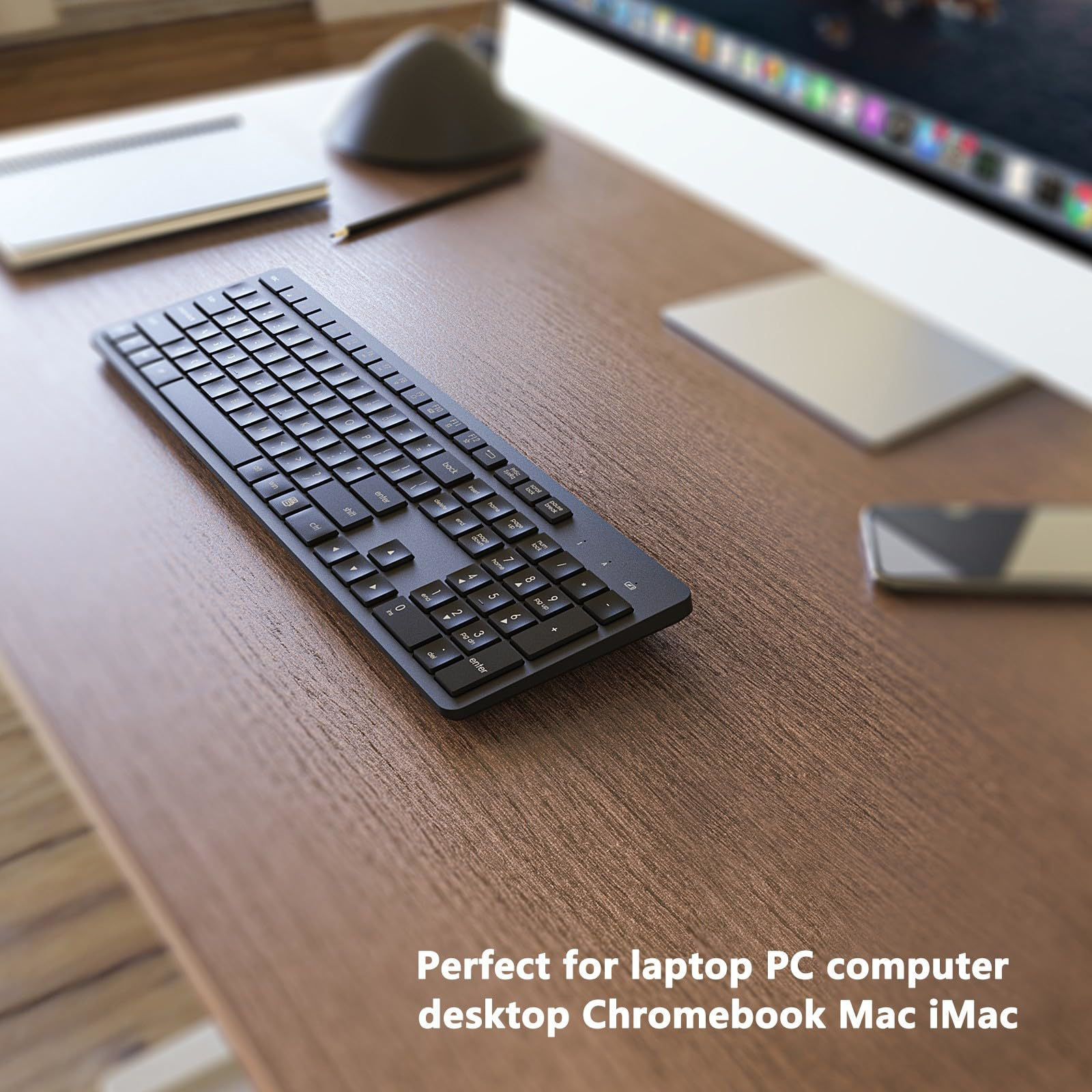 GetUSCart- TOHAKATA 2.4G Wireless Keyboard, USB External Computer ...