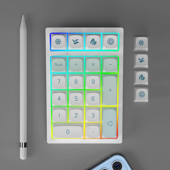 GetUSCart- YUNZII YZ21 Hot Swappable Mechanical Numeric Keypad, RGB 21 ...