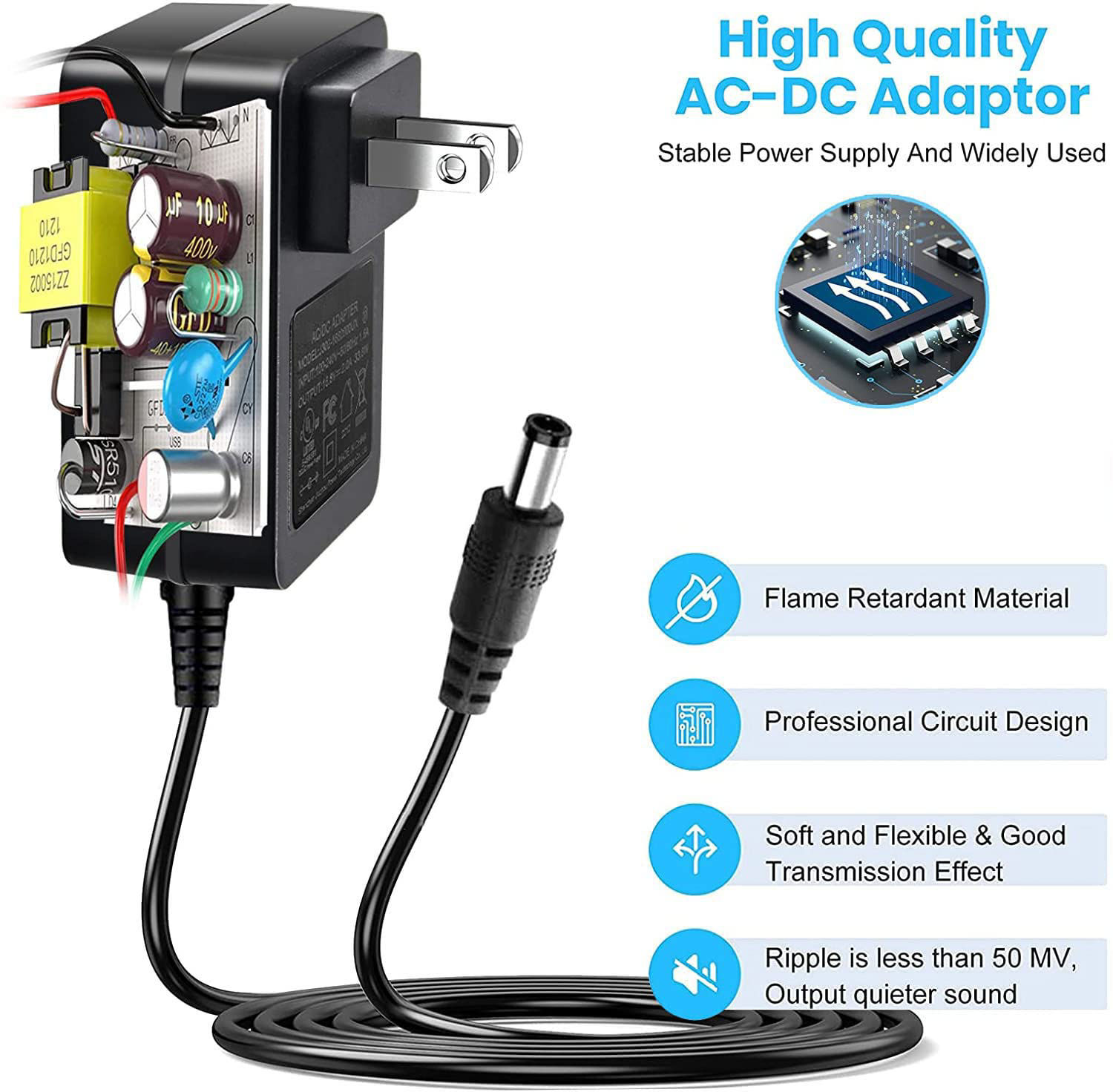 GetUSCart- AC DC Power Adapter Compatible with SmooSat E9 PRO Electric ...