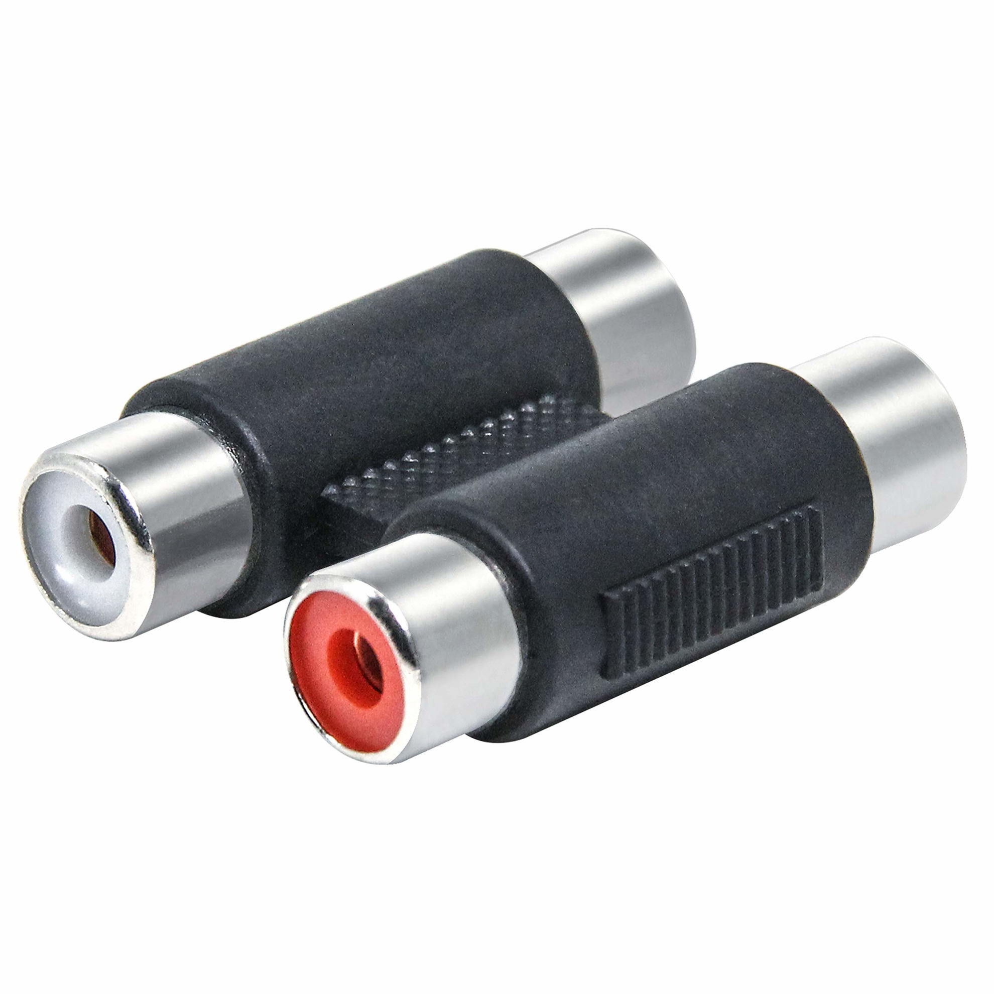 GetUSCart- RCA Female to Female Coupler, 2 Pack Dual Female RCA Adapter ...