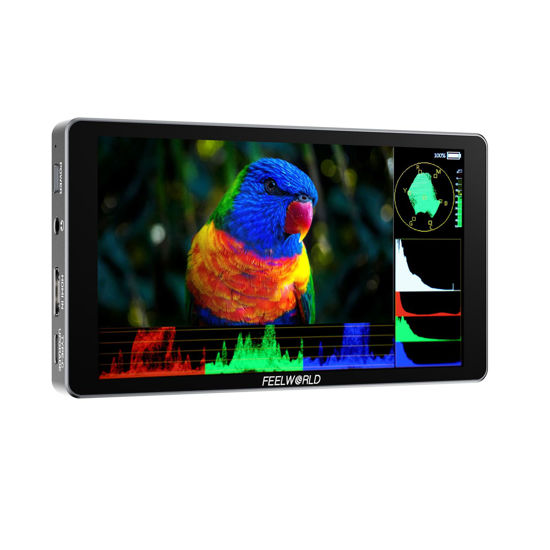 GetUSCart- FEELWORLD P6XL 6 inch Built in Battery Aluminium 1200nit ...