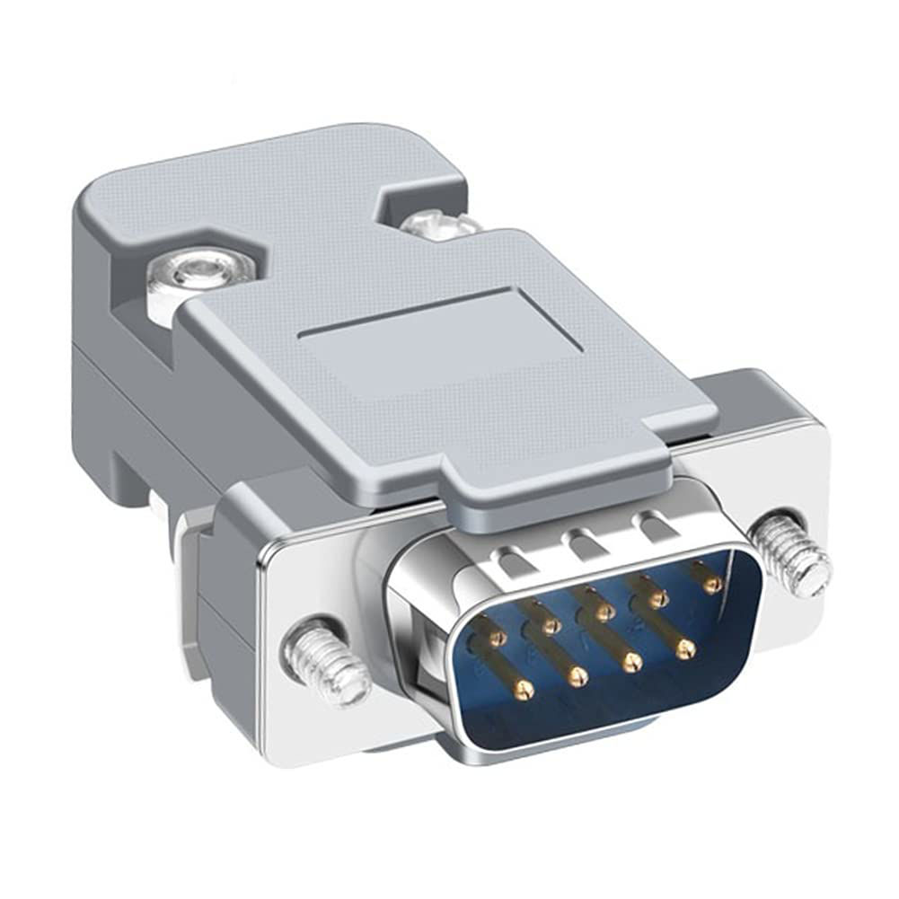 GetUSCart- ANMBEST DB9 Solder Connector, 9PIN RS232 Terminal Adapter Breakout Board with Case ...