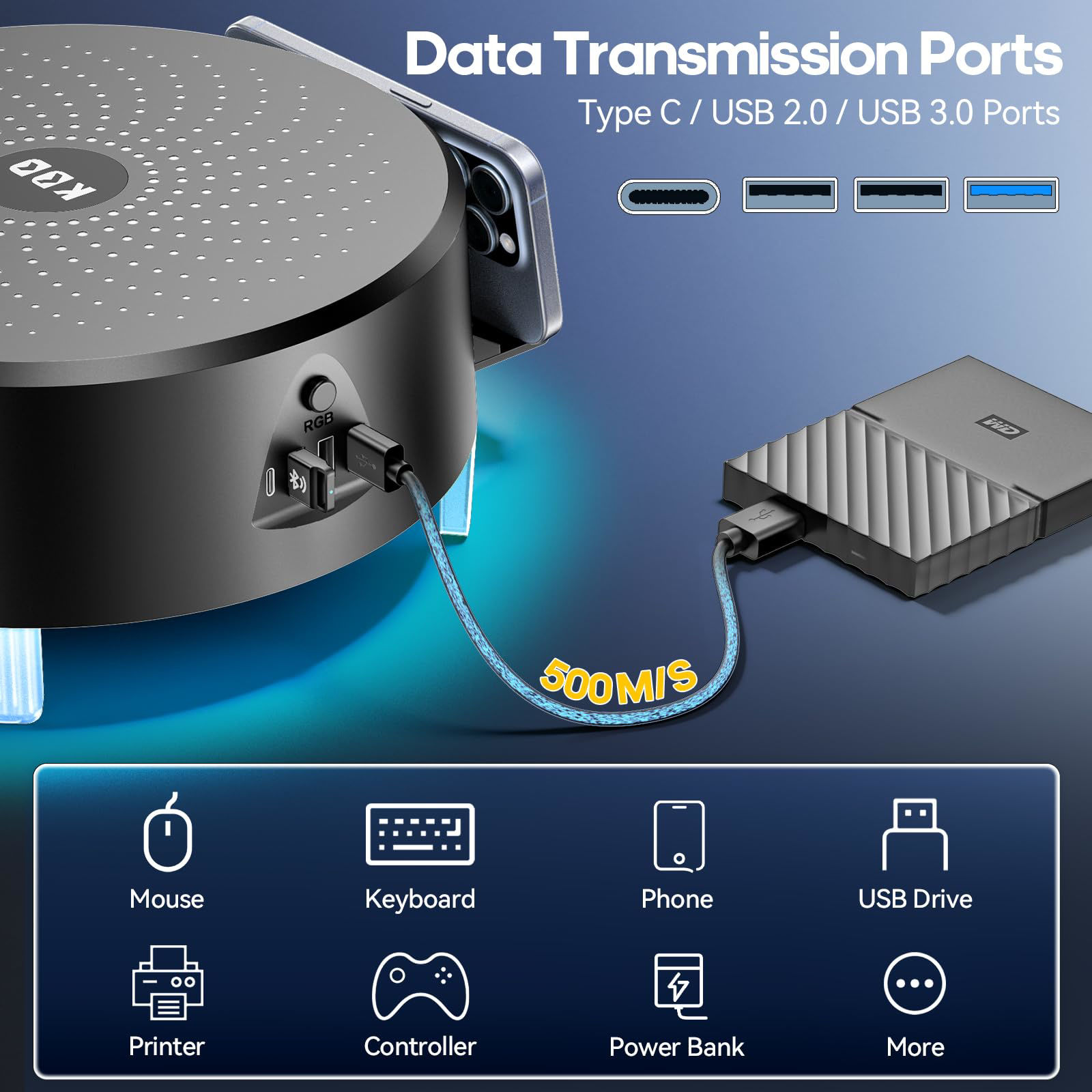 GetUSCart- KDD Monitor Stand Riser with Drawer - Computer Monitor Stand ...