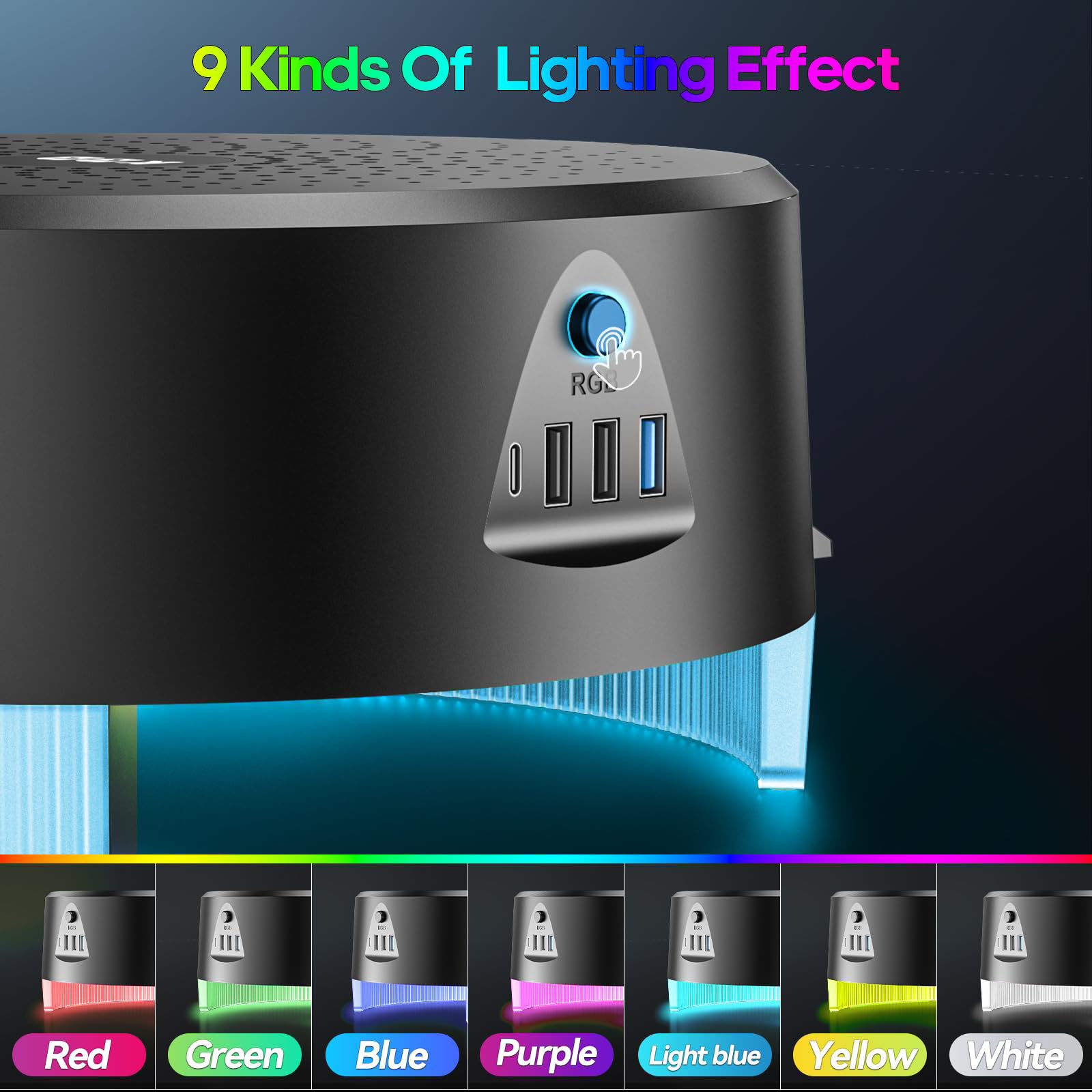 GetUSCart- KDD Monitor Stand Riser with Drawer - Computer Monitor Stand ...